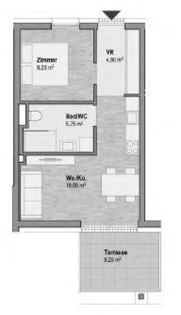 38m² Wohnung in Graz,03.Bez.:Geidorf - 2 Zimmer, EUR 233.000, mit ...